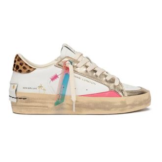 Crime London Damen, Schuhe, Wei&szlig;, 39 EUGr&ouml;&szlig;e