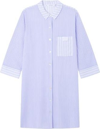 Women'secret Camisoles Daily Stripes Chemises, Bleu, M Femme