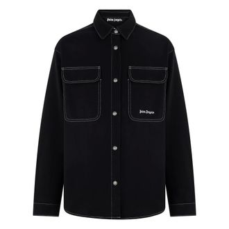 Palm Angels Herren, Shirts, Schwarzk, MGr&ouml;&szlig;e