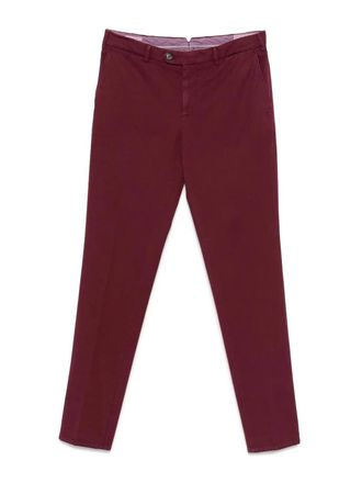 Brunello Cucinelli Pantalons Décontractés - Bordeaux
