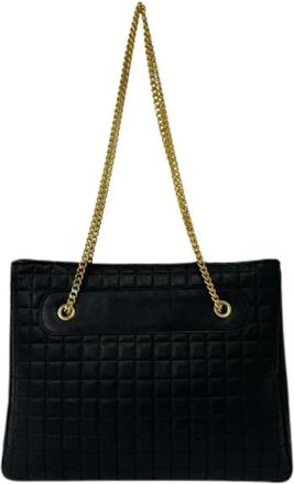 Celine Sac bandouli&egrave;re en cuir Pre-owned - Femme - Pre-owned - Noir - Taille: ONE Size