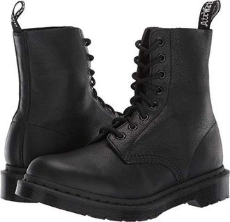 Dr. Martens Femme 1460 Pascal Mono Bottes, Noir, 42 EU