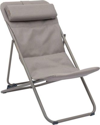 Hesperide Chilienne de jardin empilable pliable Mirael caf&eacute; - Hesp&eacute;ride