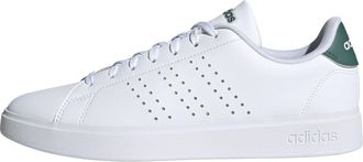 adidas Herren Advantage 2.0 Shoes Schuhe, Cloud White/Core Black/Green, 37 1/3 EU