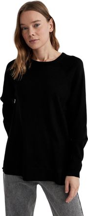 DeFacto Damen Strickmode - Stilvolle Strickpullover Blusen & Tuniken für Damen - Auswahl an Pullover - Feinstrickpullover Strickjacken und Pulli