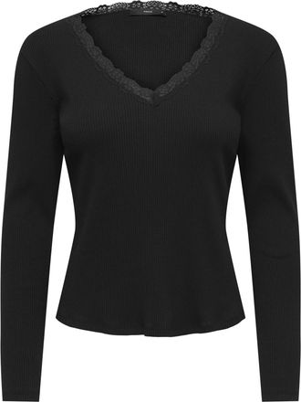 Only Onlsara Sharai L/S V-Neck Top JRS
