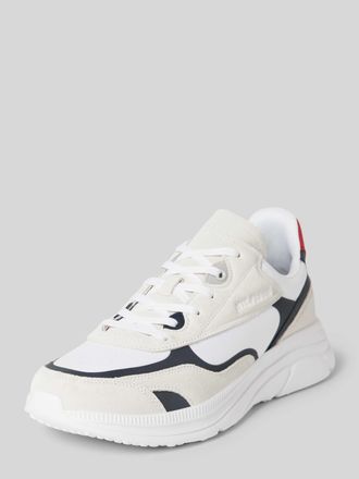 Tommy Hilfiger Sneaker aus Leder-Mix Modell MODERN