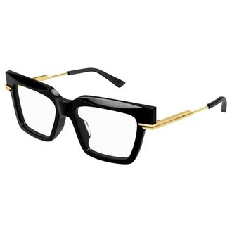 Bottega Veneta Schwarze Brillenfassungen Sonnenbrille - - Accessories - Damen - Schwarzk - 53 MM