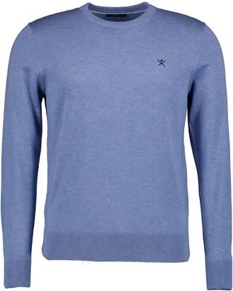 Hackett Herren Pullover blau unifarben