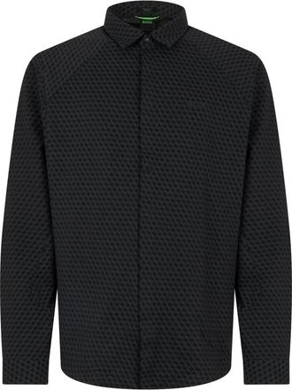 HUGO BOSS Homme, Chemises, Noir, Taille: 3XL Chemise Imprim&eacute;e en Coton