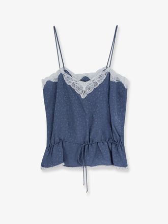 Chlo&eacute; Printed silk top - CHLOE - gender_Woman