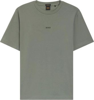 HUGO BOSS Homme, Tops, Vert, Taille: XL T-shirt &agrave; Manches Courtes et Col Rond