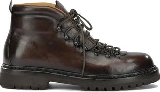 Officine Creative Bottines &agrave; lacets Artik Flexi 002 - Homme - Chaussures - Brun - Taille: 42 1/2 EU