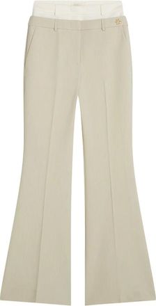 JOSH V Femme, Pantalons, Beige, Taille: 36 FR Wide Pantalons