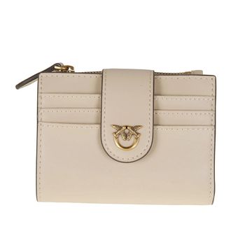Pinko Pinko, Femme, Accessoires, Beige, Taille: ONE Size Multi Purpose Wallet