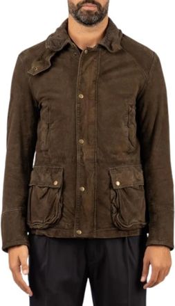 The Jack Leathers Balmoral Jacke - - Jackets - Herren - Braun - L