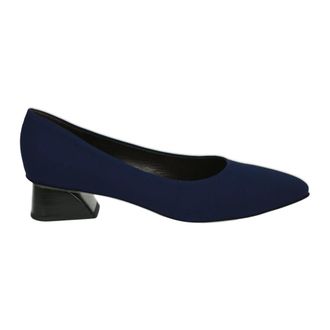 Brunate Blaue Effen Pumps mit G Weite - - Shoes - Damen - Blau - 40 1/2 EU