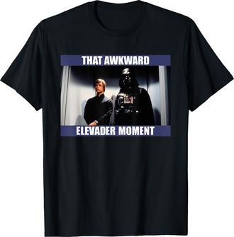 Star Wars That Awkward Elevader Moment Funny Meme T-Shirt