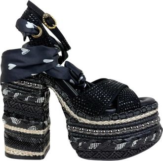 Kurt Geiger Femme, Chaussures, Noir, Taille: 36 EU High Heel Sandales