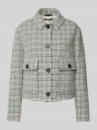 Windsor Blazer aus Schurwoll-Mix mit Knopfleiste