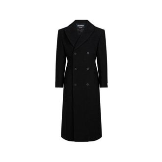 Jacquemus Manteau long boutonn&eacute; uni