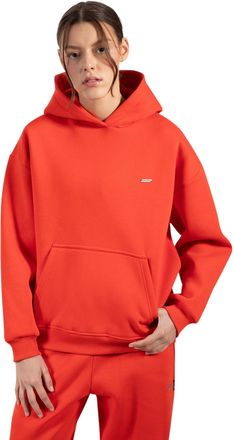 Smilodox Hoodie Damen Lyanna, Oversize Kapuzenpullover Langarm Hoody Sweatshirt, weicher Flauschiger Stoff, K&auml;ngurutasche, B&uuml;ndchen, Pulli Sweater warm und beq