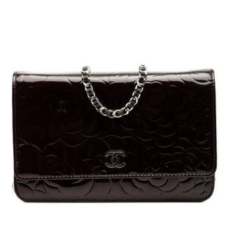 Chanel Sac bandouli&egrave;re Pre-owned - Femme - Pre-owned - Brun - Taille: ONE Size