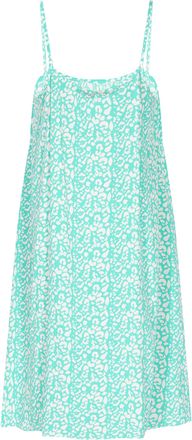 Mymo Kleid Frauen t&uuml;rkis wei&szlig;