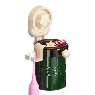 Generic Zahnb&uuml;rstenhalter Wandmontiert | Magnetischer Saugnapf - Magnetischer Wandzahnb&uuml;rstenhalter f&uuml;r Badezimmer,F&uuml;r Badezimmer, Wohnzimmer, Schlafzimmer, S