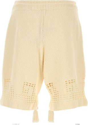 Alanui Wave Bermuda Shorts - Beige