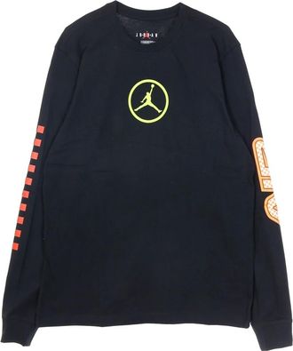 Nike Jordan Homme, Tops, Noir, Taille: XL T-Shirt Manches Longues Hybride Sport DNA