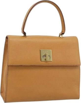 Celine Sac &agrave; main vintage Pre-owned - Femme - Pre-owned - Brun - Taille: ONE Size