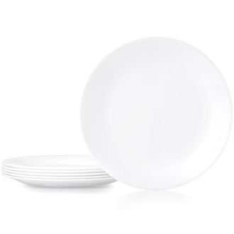 Corelle Corelle Winter Frost White Dinner Plates Set Ohrst&ouml;psel 12 centimeters Schwarz (Black)