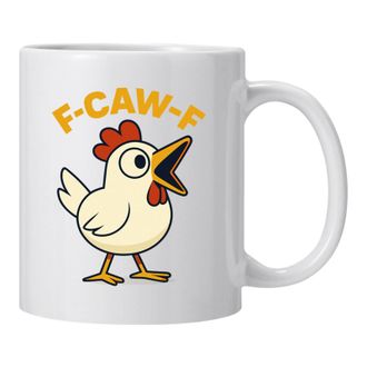 Generic Neuartige Kaffeetassen, Keramikbecher, 325 ml, mit humorvollem Hahn-Design, Teetasse mit Hahn, f&uuml;r Kaffee, Tee, Milch, Schokolade, hei&szlig;e Geburtstage, 