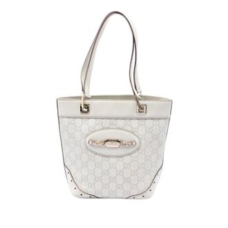 Gucci Sac cabas Punch Pre-owned - Femme - Pre-owned - Blanc - Taille: ONE Size