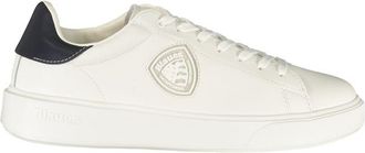 Blauer Wei&szlig;e Polyurethan Herren Sneaker