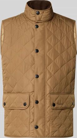 Barbour Slim Fit Weste mit Logo-Stitching Modell NEW LOWERDALE