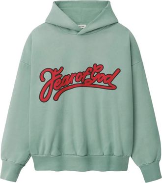 Fear of God Homme, Sweatshirts et sweats &agrave; capuche, Vert, Taille: L Classic Sweat &agrave; capuche