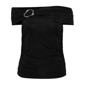 Gestuz Gzlaily Top - - Blouses & Shirts - Damen - Schwarzk - S