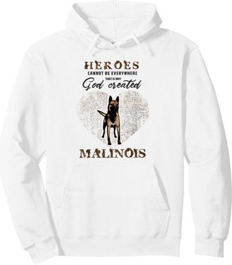Creativemotions Malinois - Belgischer Schäferhund Pullover Hoodie