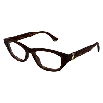 Cartier Cat-Eye-Rahmen - - Accessories - Damen - Braun - 52 MM