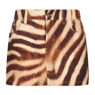 7 For All Mankind Femme, Jupes, Multicolore, Taille: W25 Mini-jupe