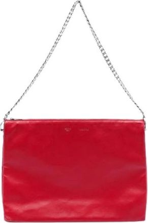 Celine Pre-owned Soft Trio - Femme - Pre-owned - Rouge - Taille: ONE Size