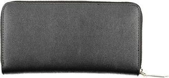 Calvin Klein Logo-Embossed Polyethylene Wallet - Black