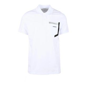 Dirk Bikkembergs Homme, Tops, Blanc, Taille: 2XL Tshirt