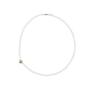Otiumberg Collier pendant anneaux en argent