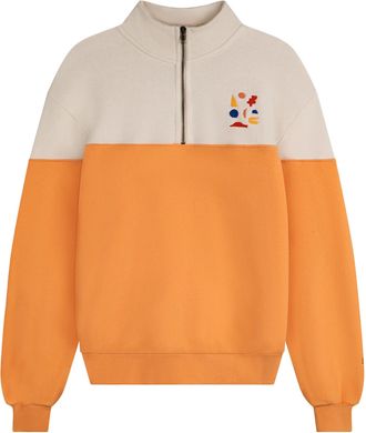 Bobo Choses Sweat Zipp&eacute; Color Block Coton Bio - Collection Femme - Bobo Choses