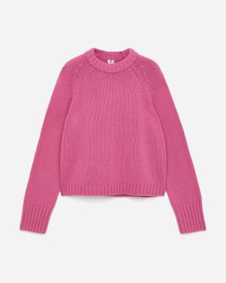 Arket Dicker Pullover Aus Reinem Kaschmir -Rosa