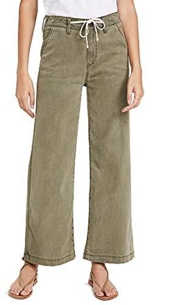 Paige Paige Womens Carly Pants, Vintage Ivy Green, 30