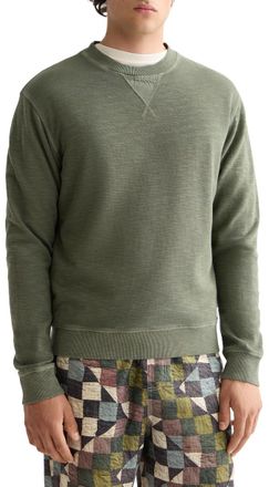 Scotch & Soda G/D Strukturiertes Sweatshirt, Thymian 300, XXL